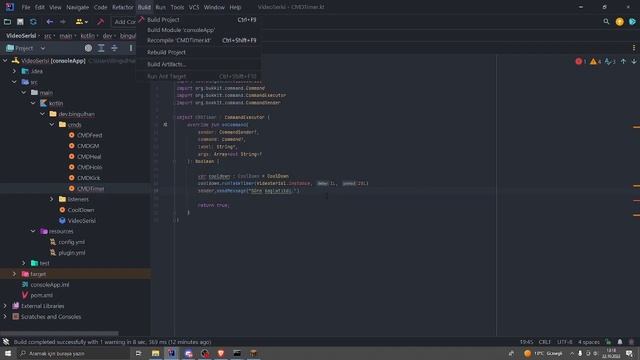 COOLDOWN OLUŞTURMA | minecraft plugin kodlama (Kotlin 14) – смотреть онлайн видео от Кotlin ...