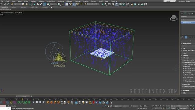 31_tyFlow as Phoenix Source - RedefineFX