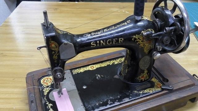 Старинная швейная машина SINGER 128К 1911г. г. Подольск.