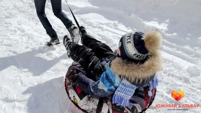 Унистрой поздравление с 8 Марта в ЖК «Южный Бульвар», март 2019г