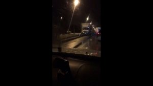 Влетел влоб грузовику