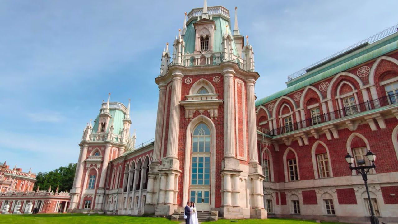 Москва Царицыно(Moskow, museum park "Tsaritsyno")