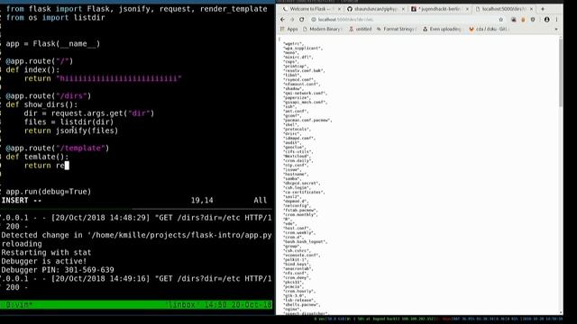 Webprogrammierung mit Python (flask) - Christian Schneider (Lightning ...
