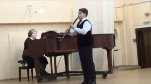 Дж. Коллиз "Фестивальное соло" |Зимин Арсений 13 лет кларнет
Март 2022