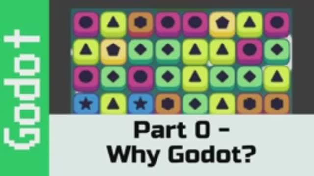 Part 0 - Why Godot - Make a Match 3 game like Candy Crush Using Godot