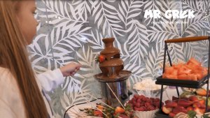 ШОКОЛАДНЫЙ ФОНТАН на ваш ПРАЗДНИК от ресторана «Mr.Grek»