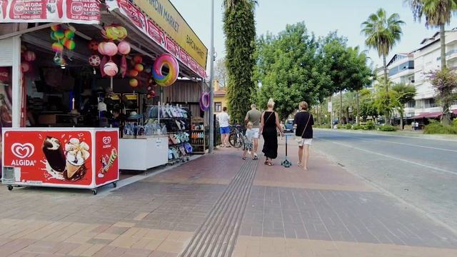 Прогулки по Алании. Набережная Оба, район Чикчили, центр Алании, октябрь 2022.mp4