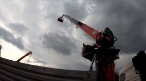 Автогидроподъемник с КМУ Taurus 086A на базе  КамАЗ 65117