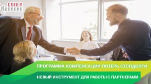 Программа компенсации потерь стопдолги мощный новый инструмент!