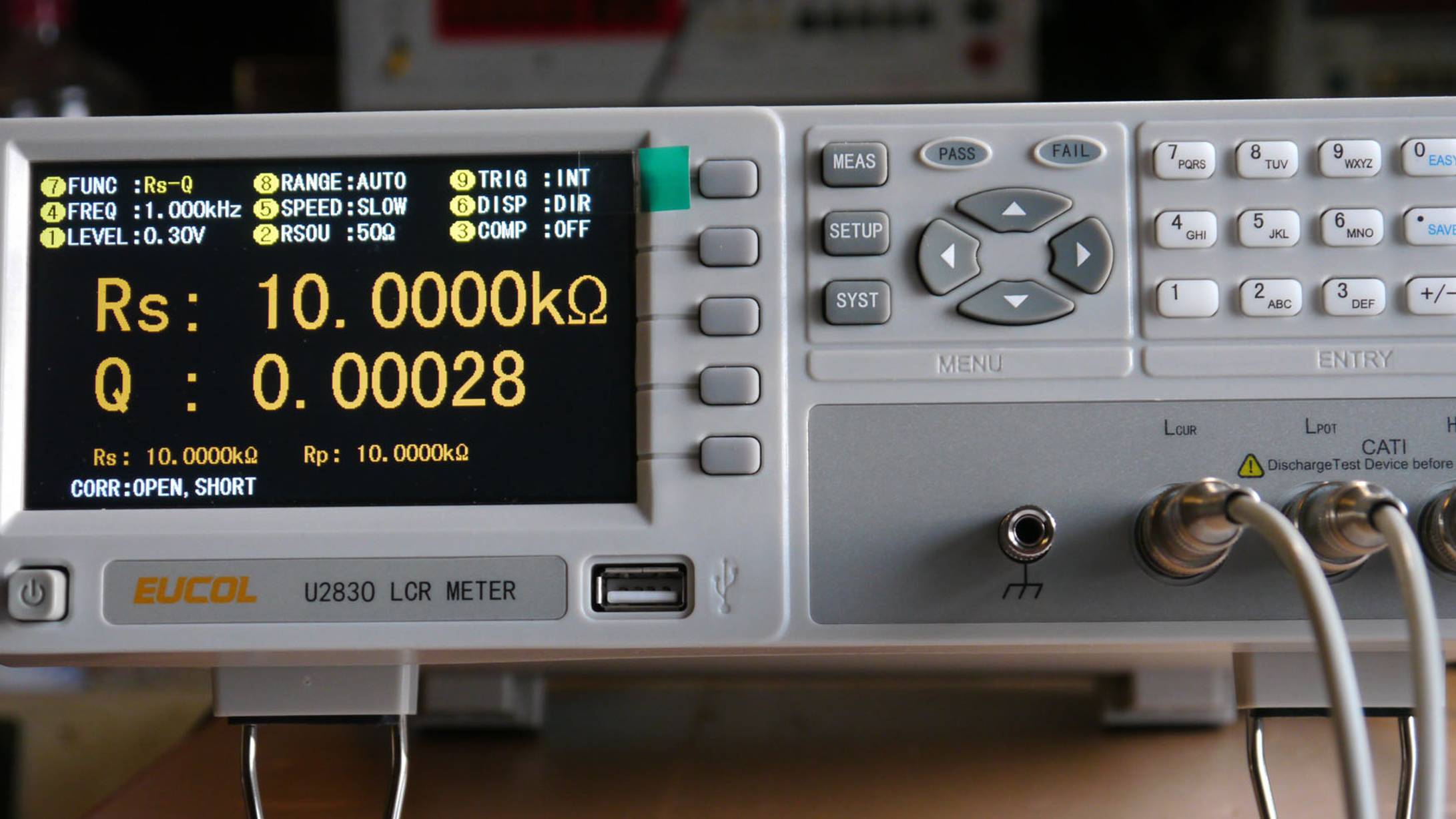 LCR meter  Eucol U2830 измерительный мост анализатор компонентов