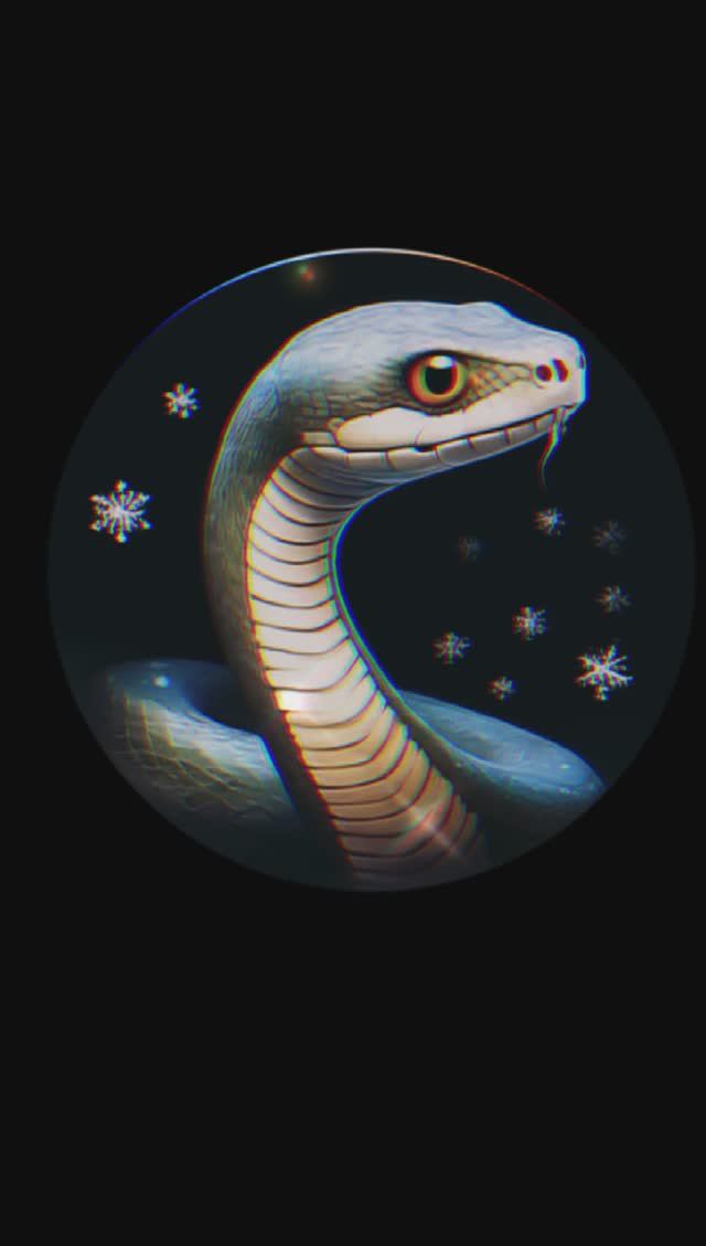 🐍🎶 Змея_Футаж