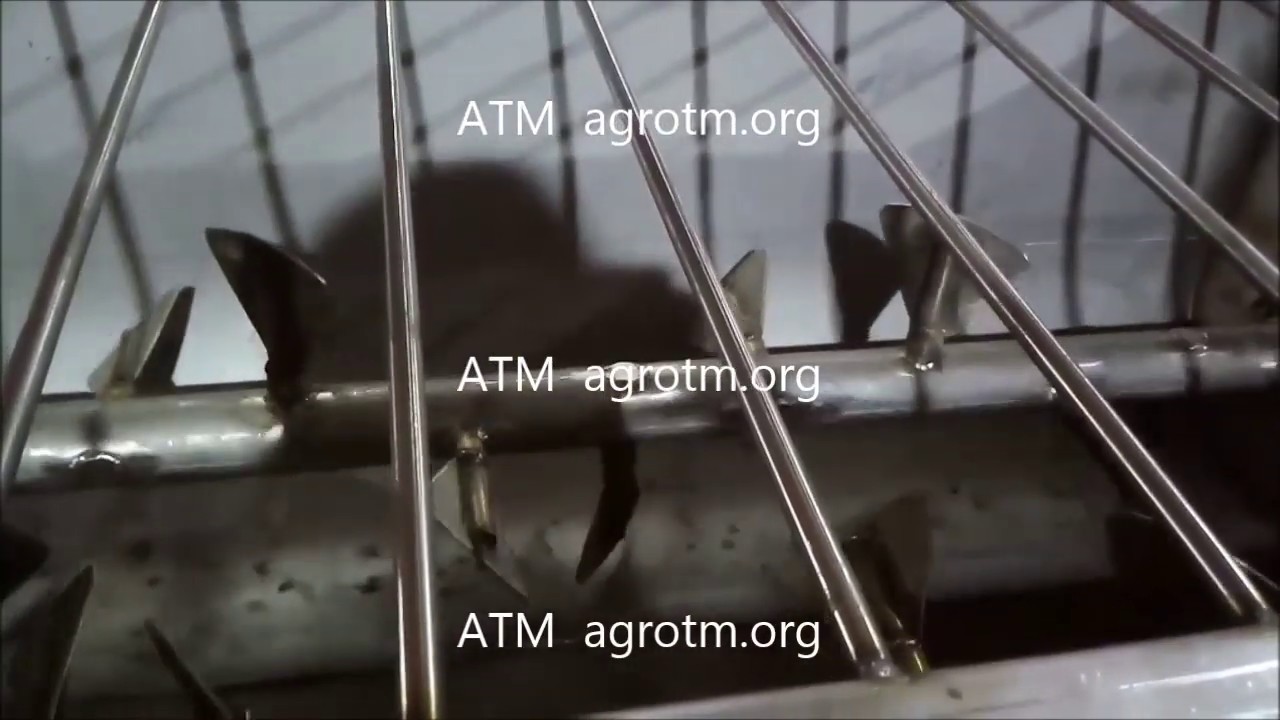 Смеситель плужковый горизонтальный двухвальный.mp4
