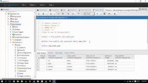 How to use Select || where || limit || orderBY clause  in PostgreSQL.