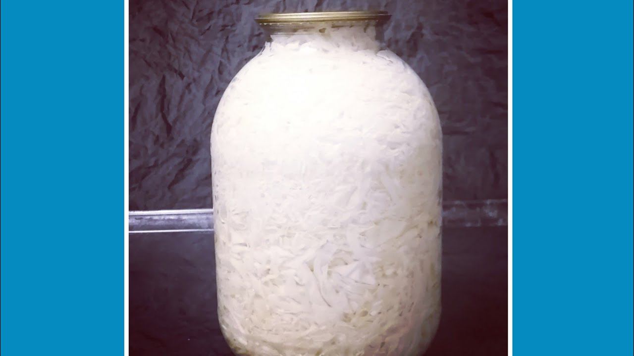 Капуста маринованная в банках на зиму, быстрый способ