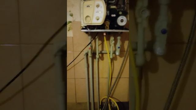 Ремсервис "Manon" часть 2. Установка Двухконтурного газового котла Аристон.