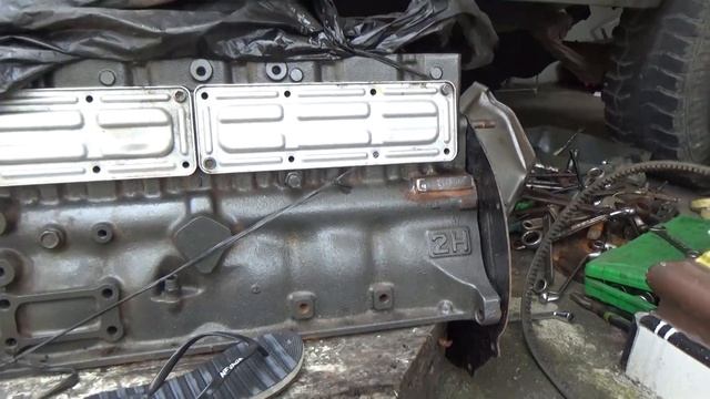Swap Engine From 3B to 2H Toyota Landcruiser FJ40 Long Canvas # ...