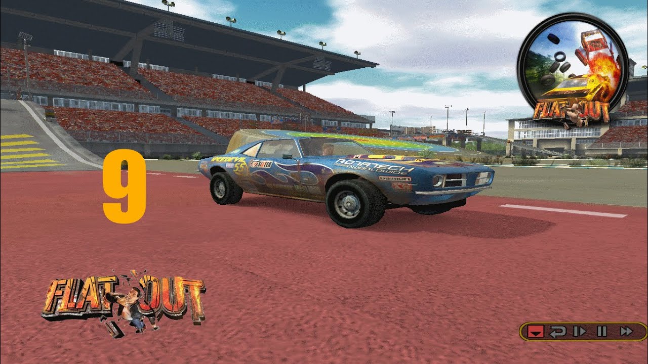 FlatOut №9 - Отвлекаемся и покупки.