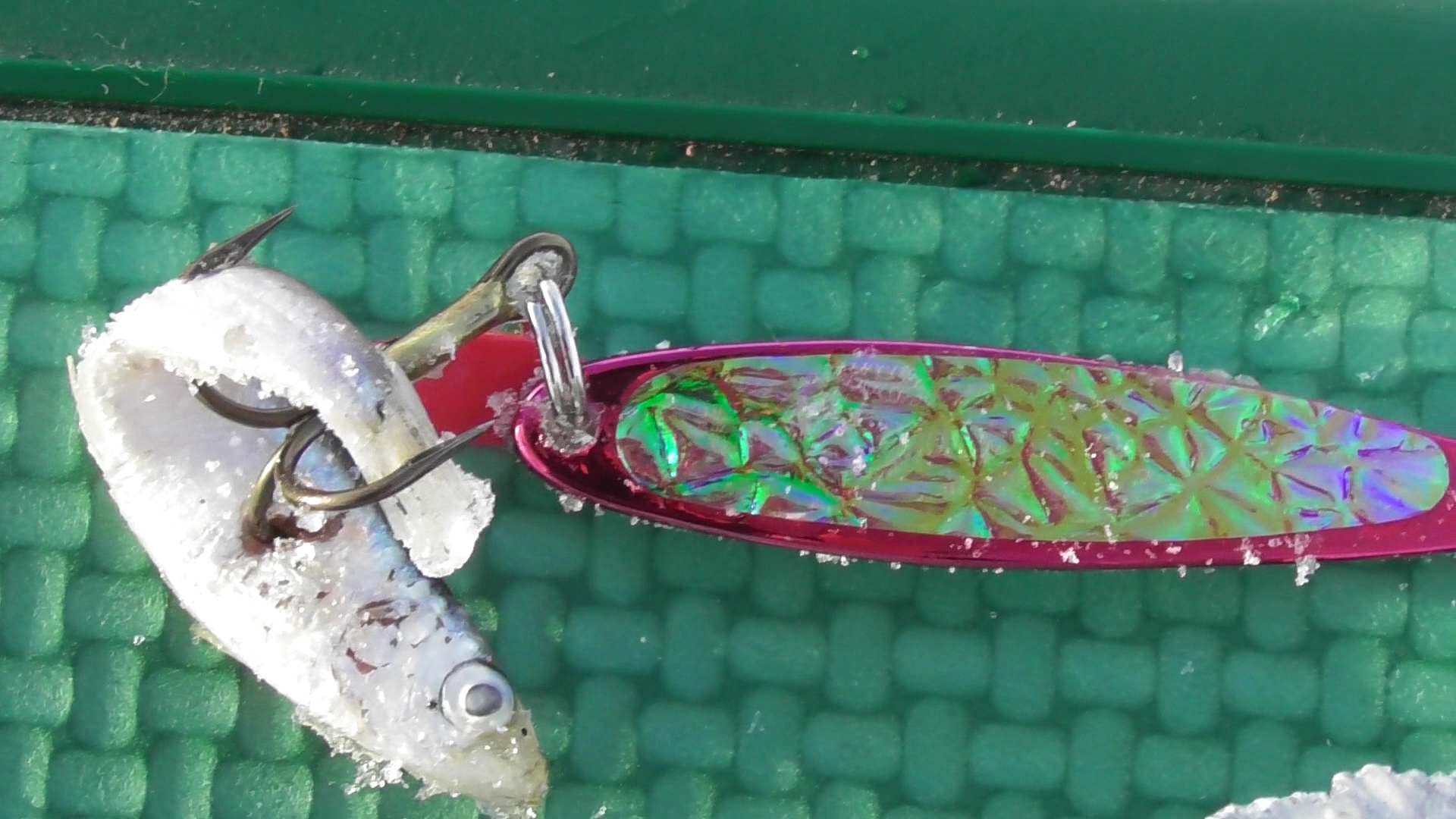 Зимняя рыбалка Кама судак и берш на тюльку с Кама Фишинг