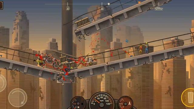 давлю зомбаков на машине #3/Earn To Die 2