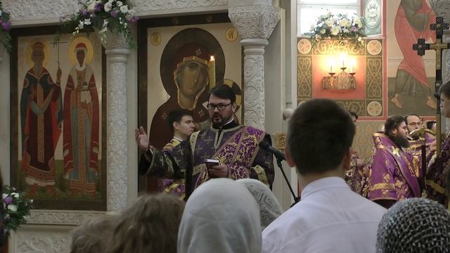 2022.03.27 -  (Часть 2) Патриарх Кирилл. Освящение Храма великомученика Димитрия Солунского. Москва