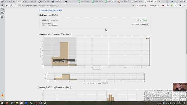 Leetcode #238. Product of Array Except Self