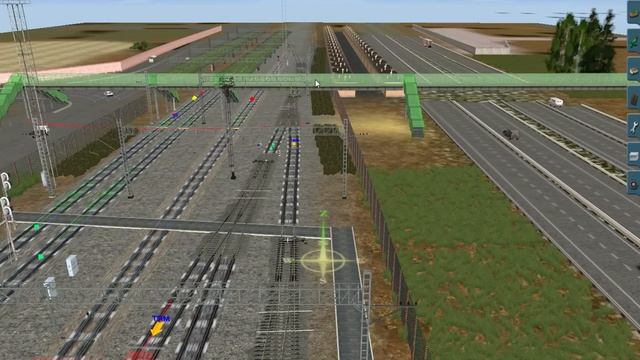 trainz 2012 _ МЦК _ Обзор маршрута вер.5.1(закл.) часть 1
