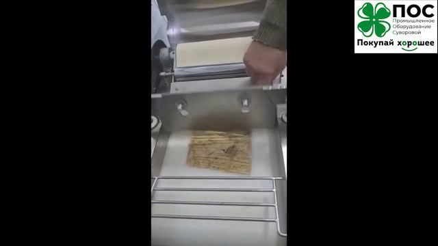 Слайсер автоматический гильотинного типа для нарезки рыбной соломки и паутинки