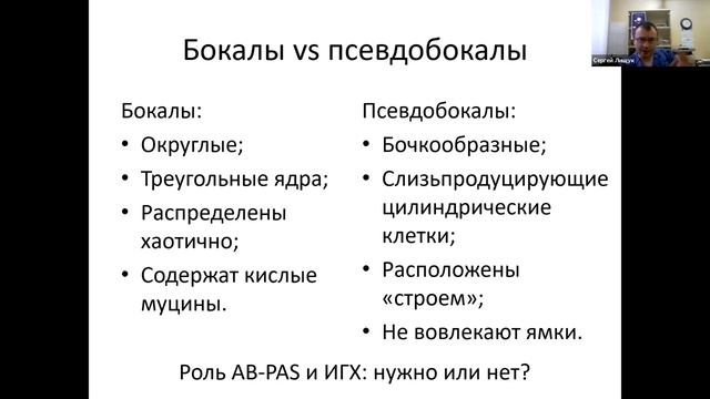 Морфологическая диагностика пищевода Барретта