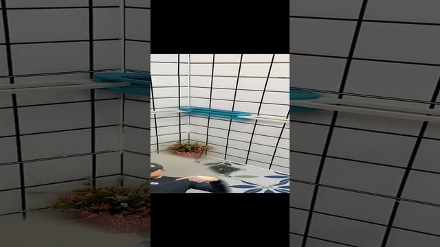 Настенный складной органайзер для тапочек - полка, держатель для тапок #short #shorts