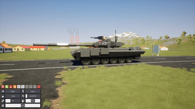 лего бой танков в брик ригс!