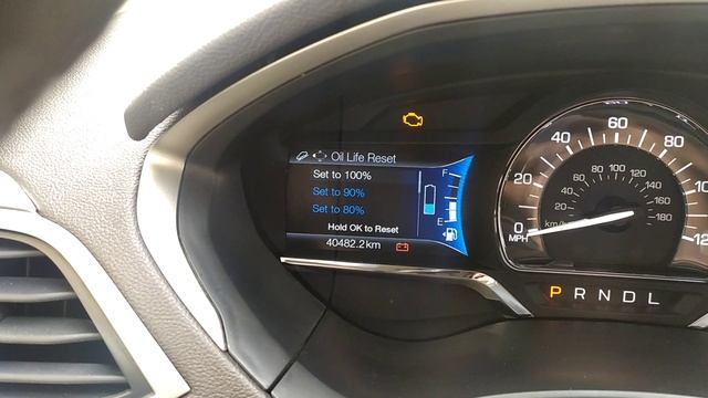 Обнуление сервисного интервала  LINCOLN MKZ 2013-2017