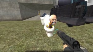 G-MAN СКИБИДИ ТУАЛЕТ ОХОТИТСЯ НА НАС! Nextbots Sandbox
