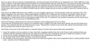 Apple: RAM mismatch in macbook pro early 2011 (2 Solutions!!)