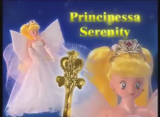 Реклама Sailor Moon из Италии