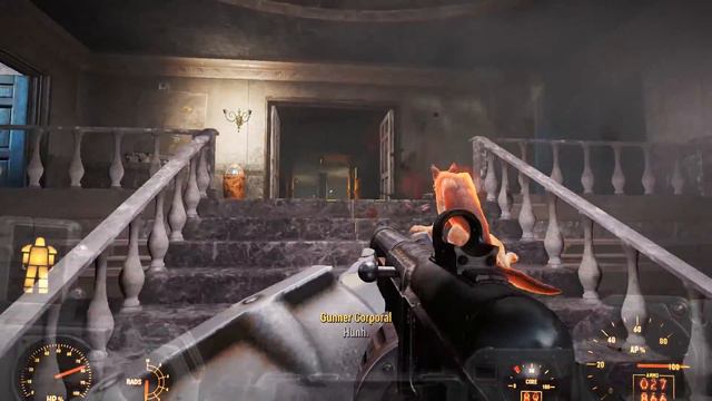 Fallout 4 - 5 Legendary Gunners - SURVIVAL - Gunners Plaza - смотреть ...