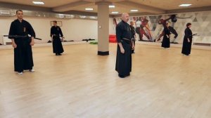 Issei Ryu Iaijutsu. Rokudori Kesa.