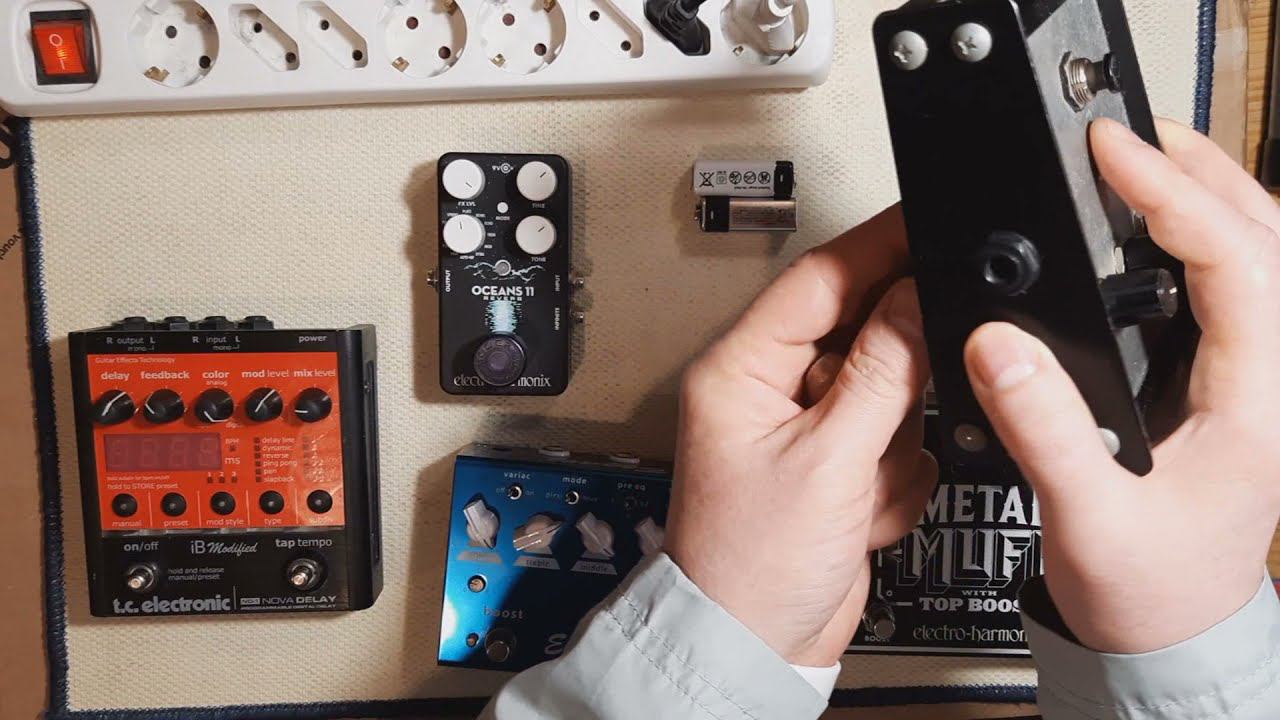 Питание примочек в педалборде. Что выбрать для педалей эффектов.