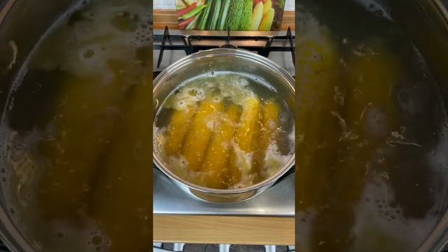 Варёная кукуруза рецепт | Лайфхаки от Нечетова | nechetoff | ПОДПИШИСЬ ⬇️? #Shorts