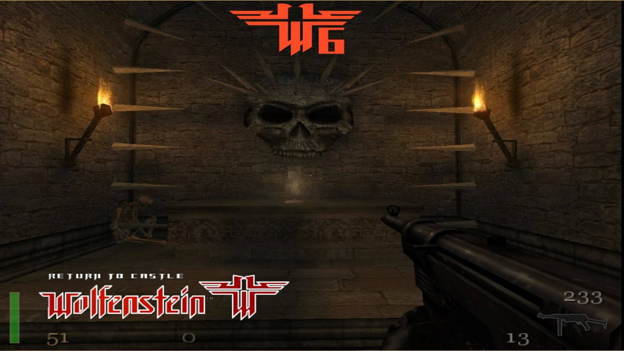 Возвращение в замок Wolfenstein. №6 - Путь к церквушке.