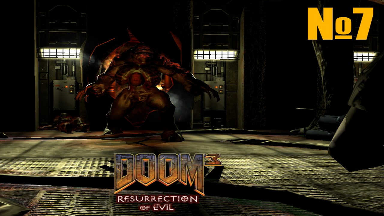 DOOM 3: Resurrection of Evil №7 - Состязание в прыткости.mp4