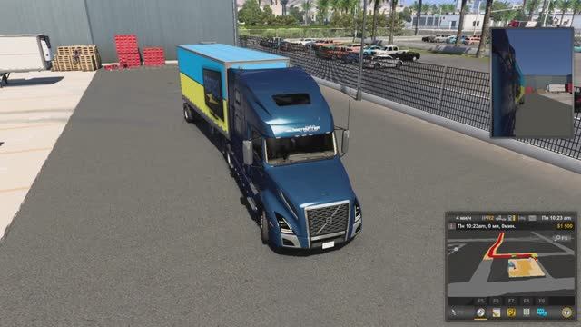 #1 AMERICAN TRUCK SIMULATOR START OF WORK ATS начало работы