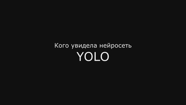 (Ru) Нейронная сеть YOLO распознаёт лошадь и человека