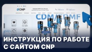 Обзор основного сайта российского представительства CNP