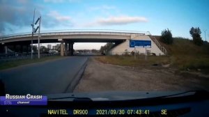 ДТП. Подборка на видеорегистратор за 01.10.2021 Октябрь 2021
