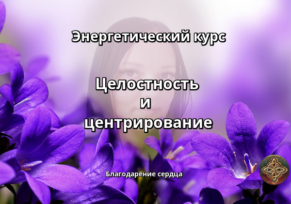 ЭНЕРГЕТИЧЕСКИЙ КУРС: ЦЕЛОСТНОСТЬ И ЦЕНТРИРОВАНИЕ
