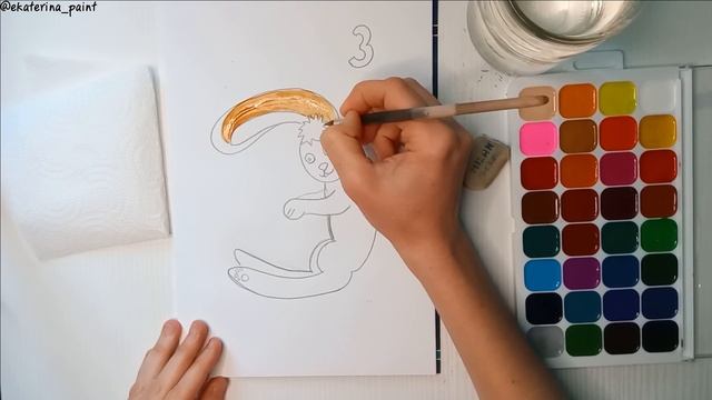 Буква З. Зайчик