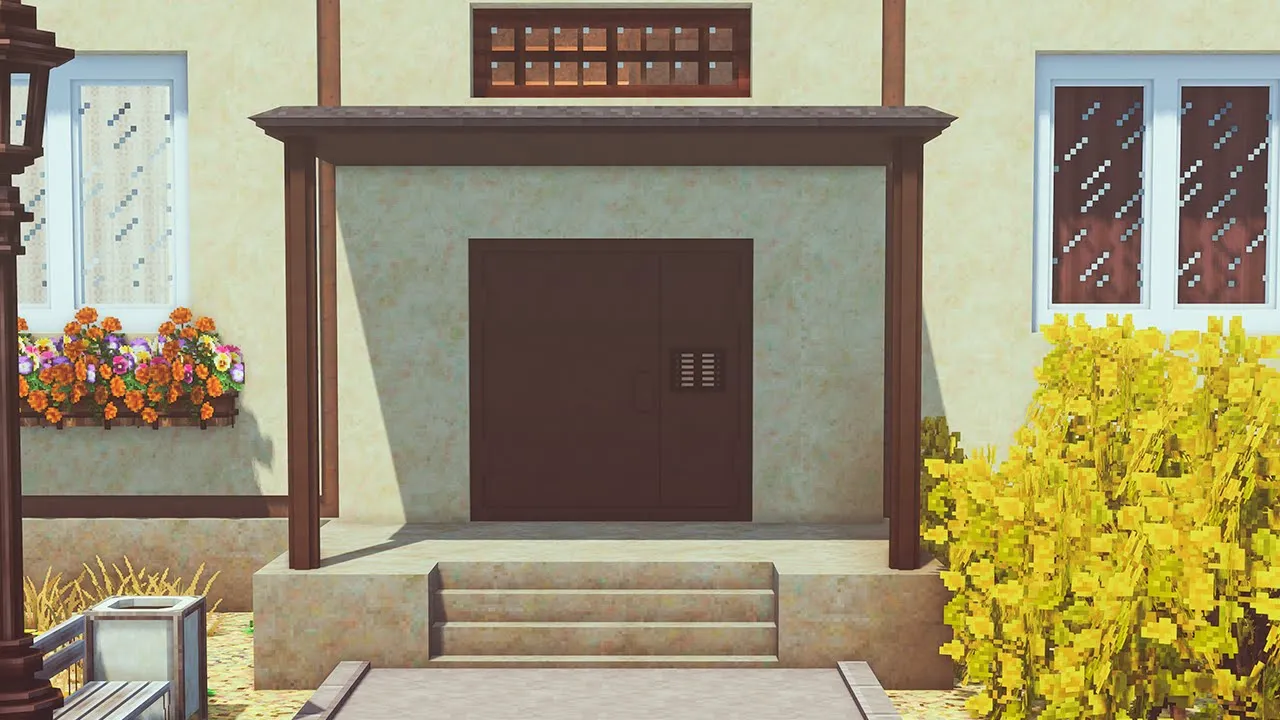 Майнкрафт - Железная дверь с домофоном - LittleTiles