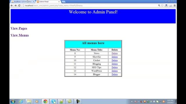 URDU | Complete CMS Website in PHP MySQL | Urdu | Hindi Tutorials Part 11 – смотреть онлайн ...