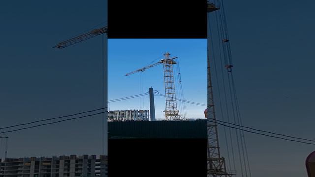 Работа башенного крана кб 401п