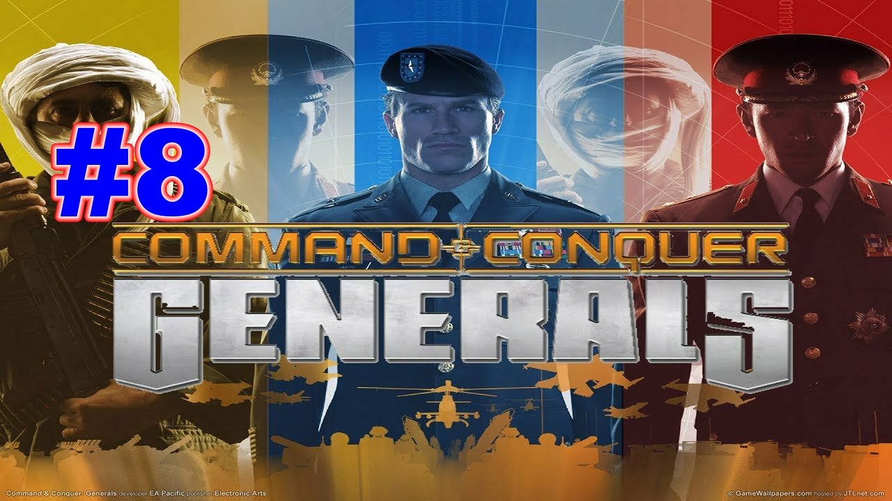▶Command & Conquer: Generals. Отчаянный союз(США). #8
